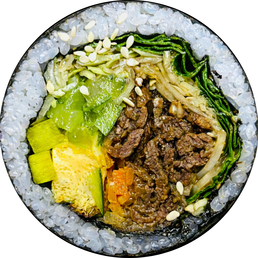 Bulgogi Ssam Gimbap 불고기 김밥 | popo lee
