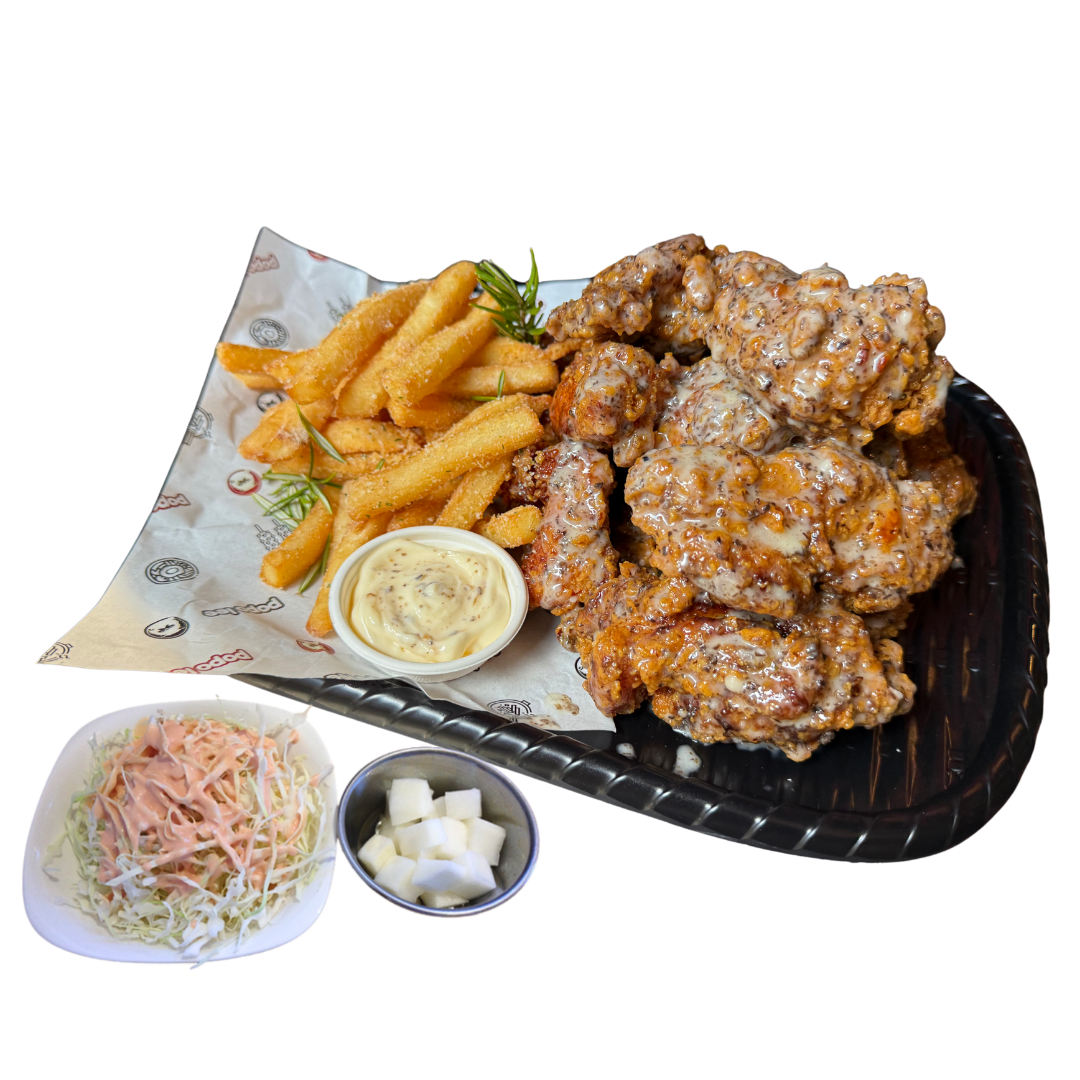 Truffle KFC Set 트러플 치킨 세트 | popo lee