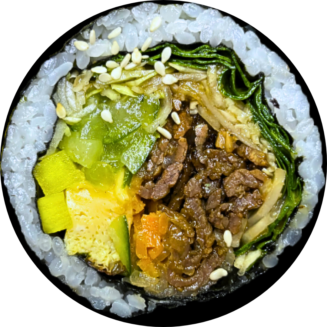 Bulgogi Ssam Gimbap 불고기 김밥 | popo lee