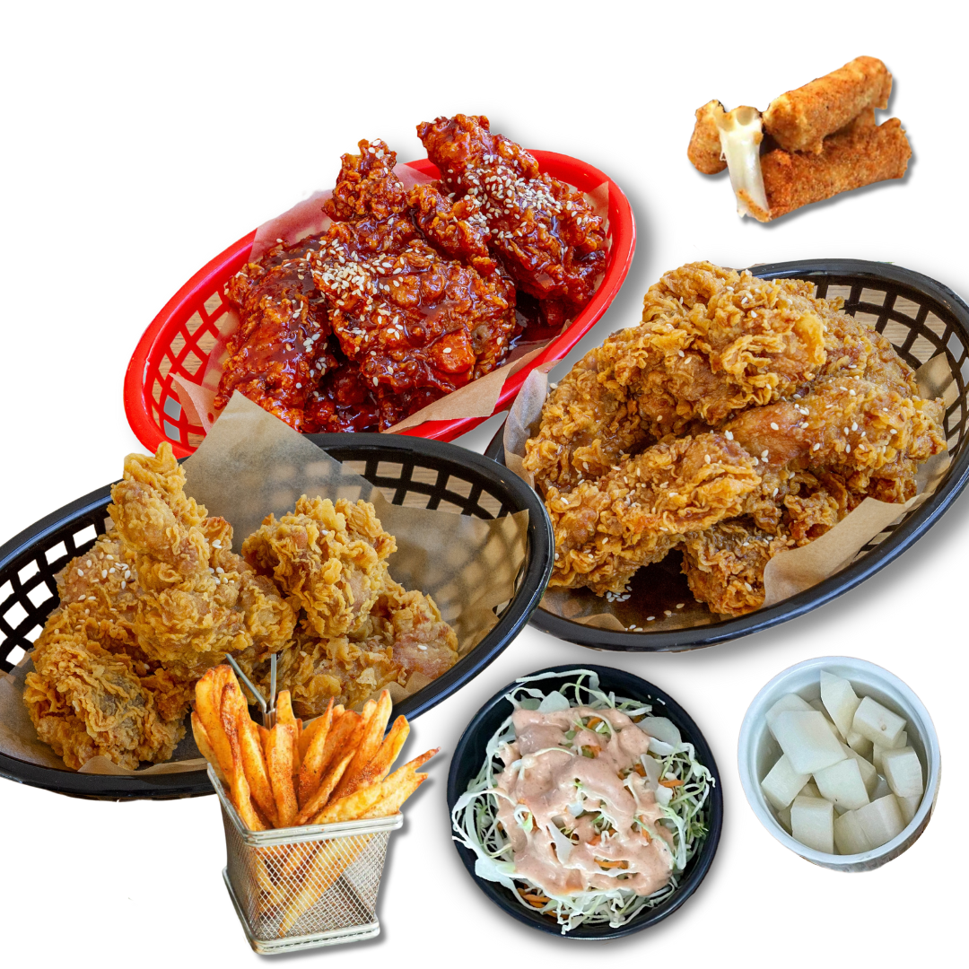 KFC Set 치킨 세트 | popo lee